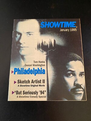 SHOWTIME cable guide January 1995 | eBay