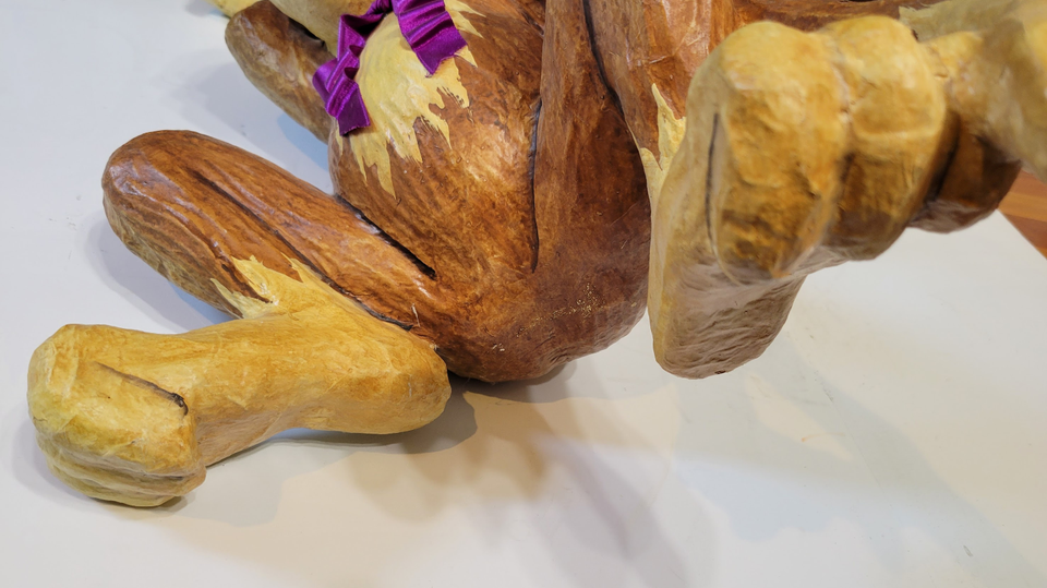 Vintage Circus Monkey Papier Mache Paper Mache Sculpture Statue ...