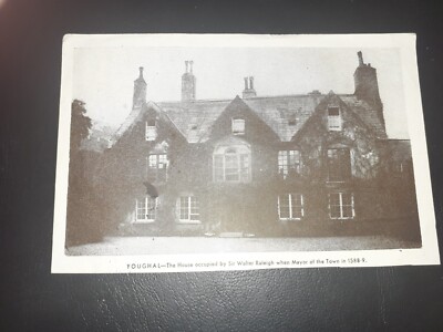 Sir walter Raleigh's House When Major In 1588-9, YOUGHAL, County Cork ...