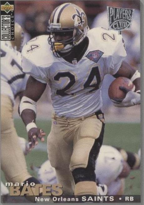 1995 Upper Deck Collector's Choice - Mario Bates #215 Players Club for ...