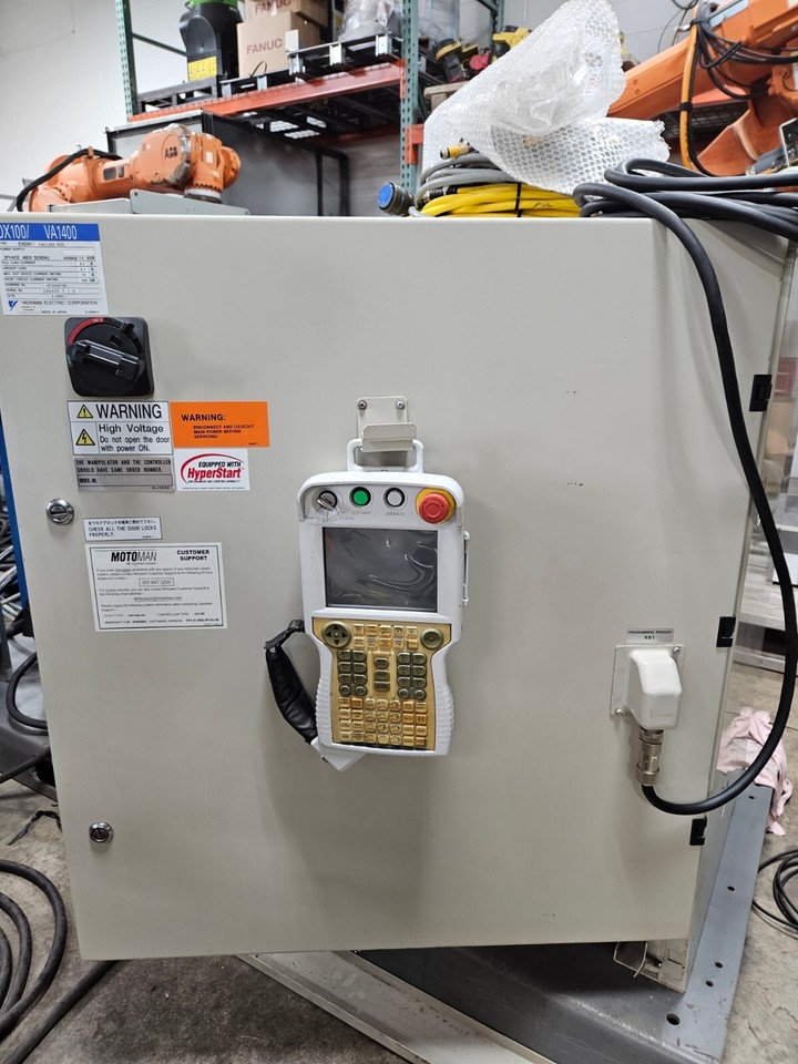 Yaskawa Motoman VA1400 Welding Robot With DX100, Miller Welder, and ...