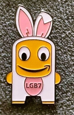 Easter bunny Amazon LGB7 Peccy Pin | eBay