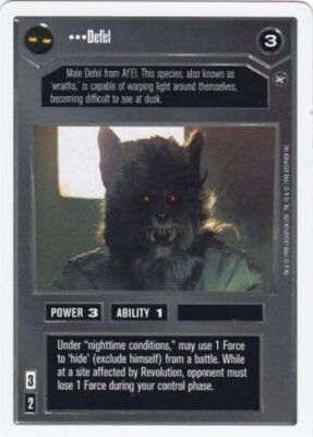 4x Defel - Unlimited Edition - Common Ungraded A New Hope - Unlimited ...