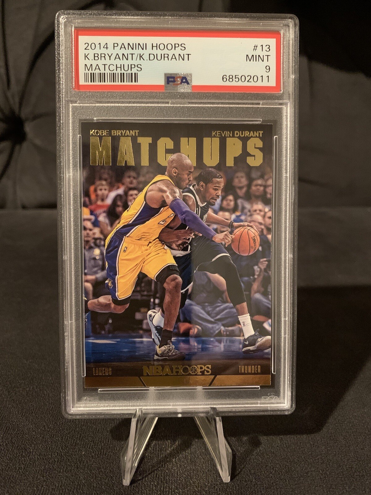 2014-15 NBA Hoops - Matchups #13 Kobe Bryant, Kevin Durant for sale ...