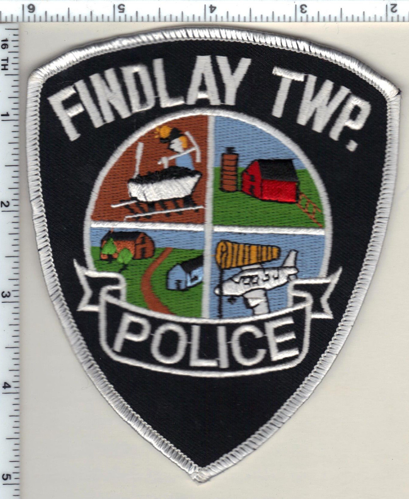 Findlay Township Police (Pennsylvania) Shoulder Patch from 1999 | eBay