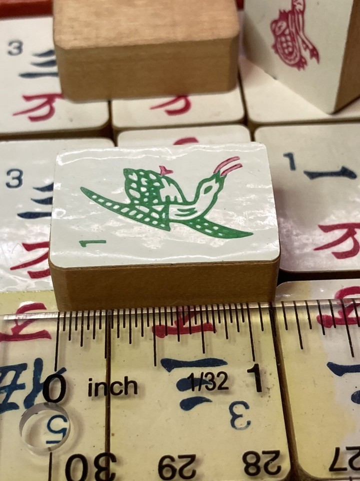 4 Pung Chow Mahjong MAH JONGG Jong Tiles Your Pick | eBay
