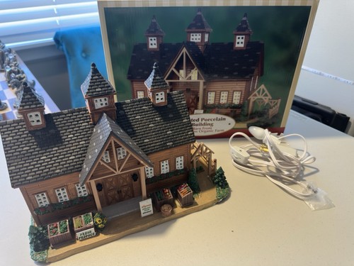 Lemax Village Collection - Barn From Wegmans Organic Farm - Excellent ...