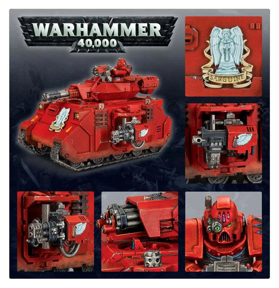 Baal Predator Blood Angels Brand New Warhammer Games Workshop 40k | eBay