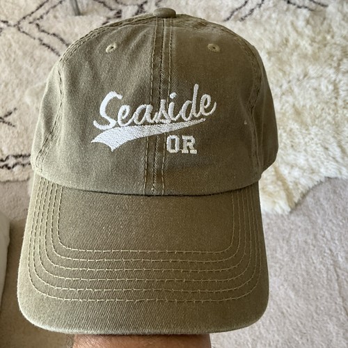 Seaside Oregon Embroidered Baseball Ball Cap Hat Mint A+ | eBay