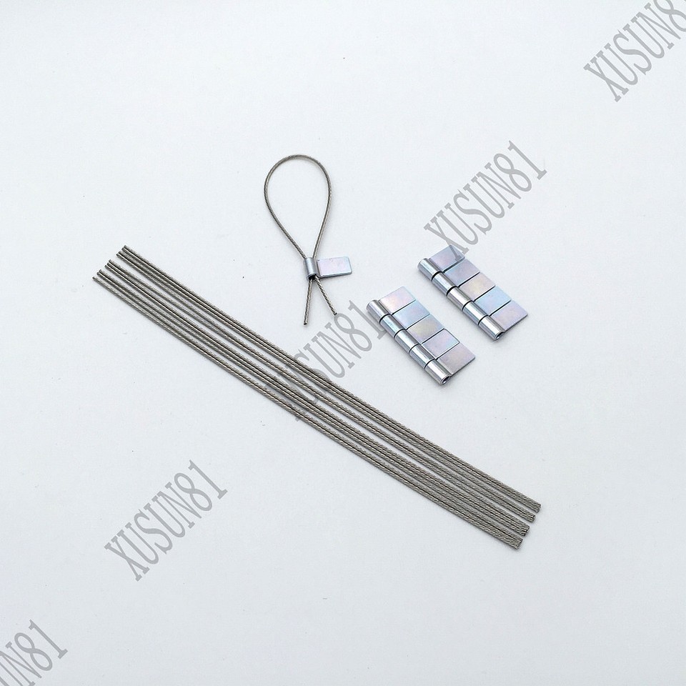 100PK ELECTRIC METER FLAG SECURITY TAMPER SEALS & WIRES TAMPER PROOF ...