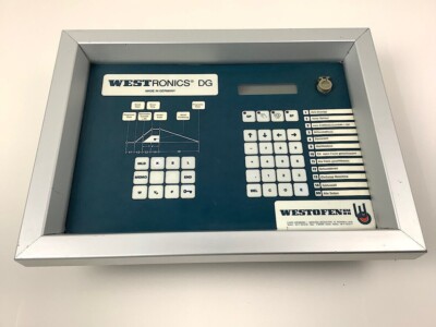WESTRONICS DG - Westomat control panel / input unit ID:1179/89 ...