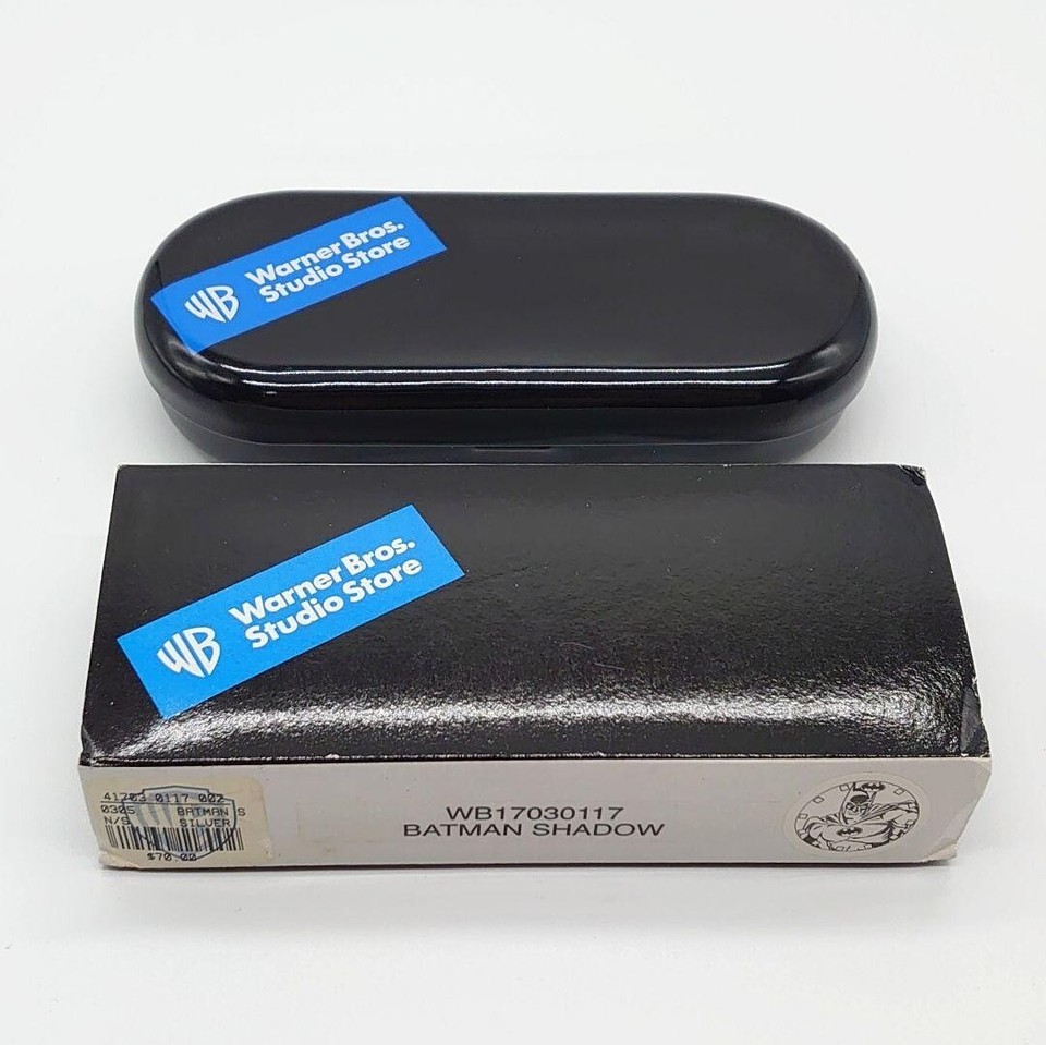 FOSSIL BATMAN SHADOW Analog Watch Warner Bros. studio star exclusive ...