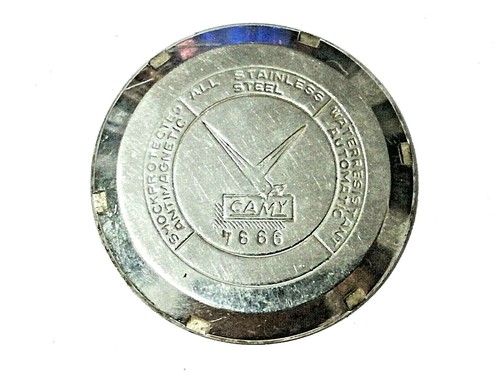 Fonds Lunette Cache Montre CAMY 7666 Acier Inoxydable Arrière Diam Int ...