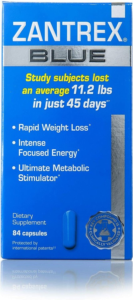 Basic Research Zantrex-3, Fast Weight Loss Supplement,84 Capsules ...
