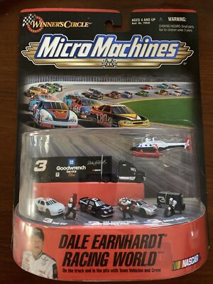 WINNERS CIRCLE NASCAR Dale Earnhardt Racing World, 1999, Micro Machines ...