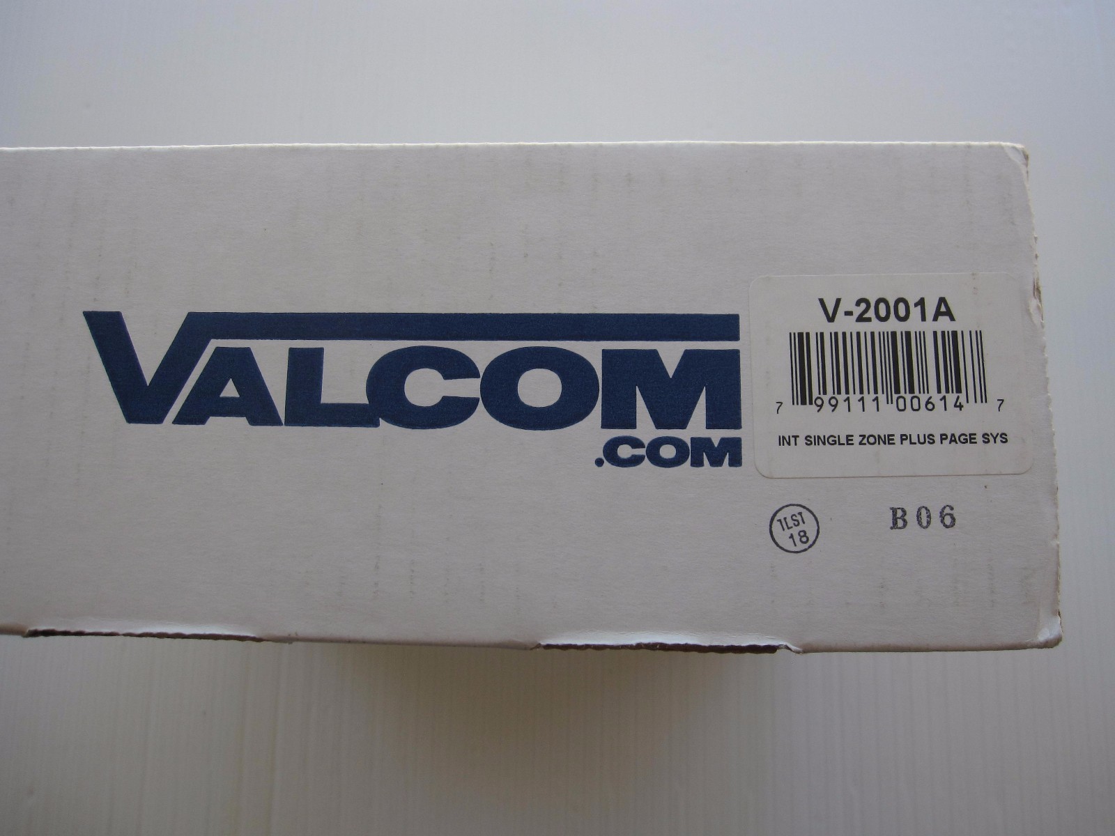 Valcom V-2001A 1 Zone One-Way Enhanced Page Control with Power for sale ...