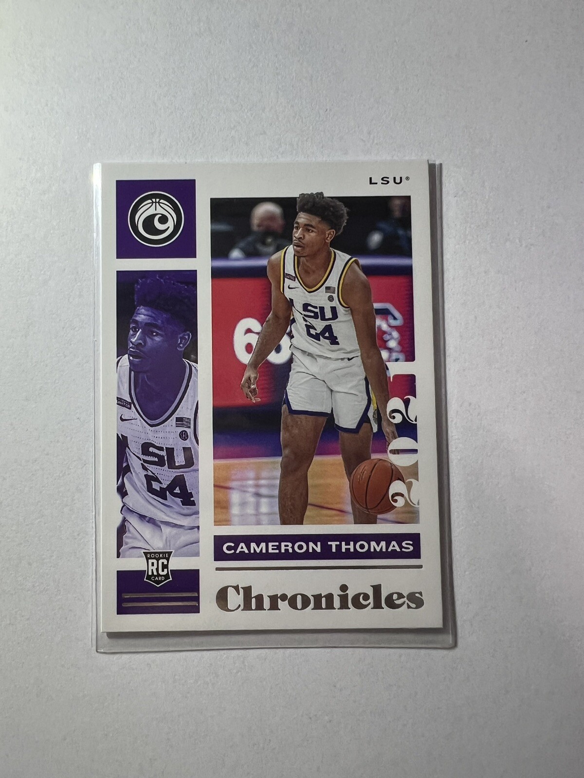 2021 Panini Chronicles Draft Picks #15 Cameron Thomas Rookie Card RC ...