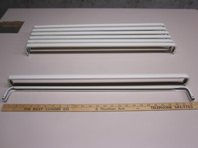 26" - 45" Ivory Curtain Rods with Mounting Hardware (4 rods) | eBay