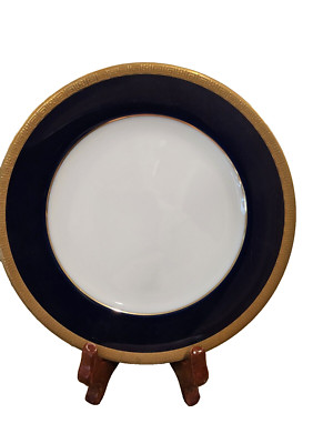 Legacy by NORITAKE VALHALLA Cobalt Blue & Gold Bread Plate 6-1/4" | eBay