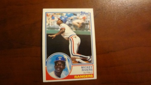 1983 TOPPS # 224 MICKEY RIVERS BASEBALL CARD | eBay