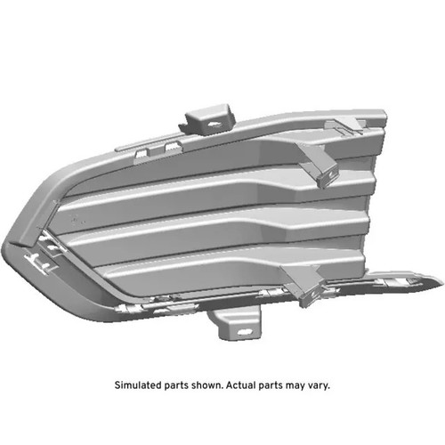 Genuine GM Passenger Side Front Fog Lamp Bezel 85126125 | eBay