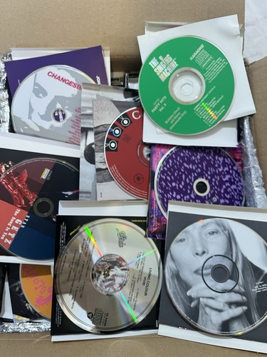 BULK LOT OF 250+ CDs With All Inserts, Assorted Genres - (back & front ...