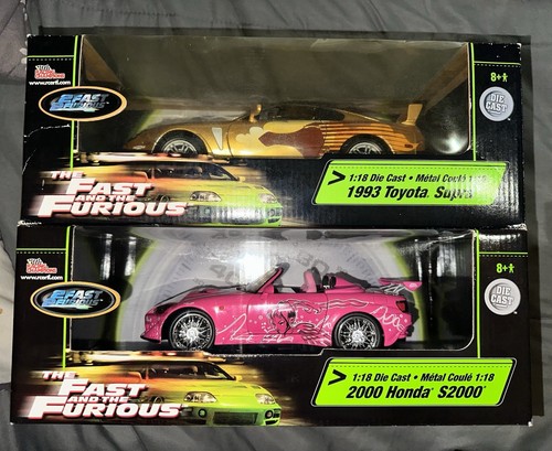 Fast & Furious 1:18 Scale Diecast Car Suki`s Honda S2000 & Slap ...