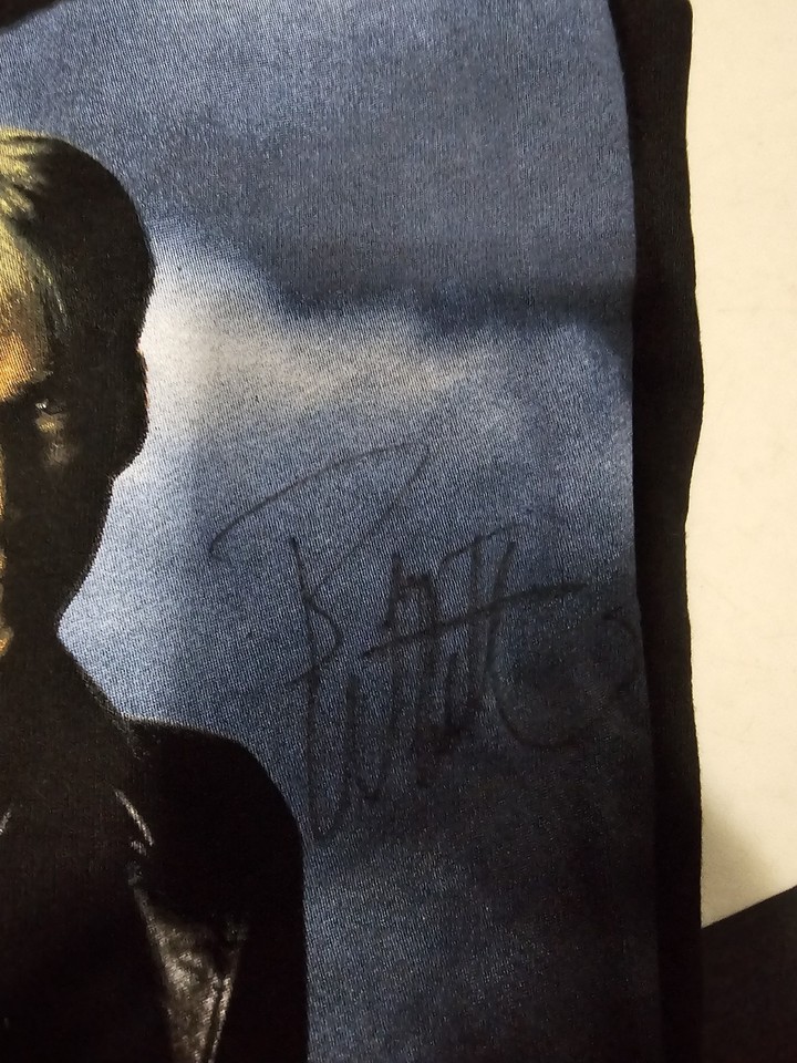 Vintage Bryan White Black On Tour Tshirt Signed Autograph Collector ...