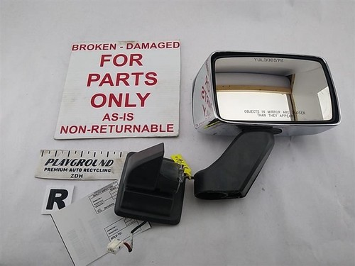 *AS IS* HUMMER H3 Passenger Right Side Chrome Rear View Power Mirror 06 ...