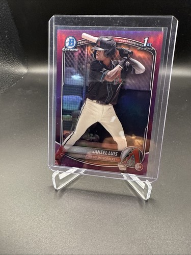 JANSEL LUIS 2025 BOWMAN CHROME 1ST FUCHSIA REFRACTOR DBACKS /199 | eBay