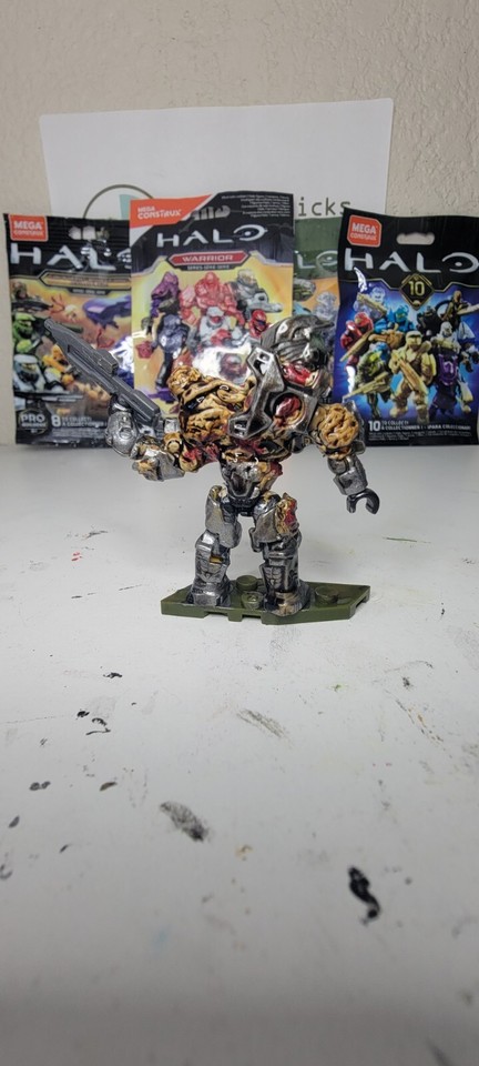 Mega Construx Halo Custom Flood Spartan Chris Bricks Yt | eBay