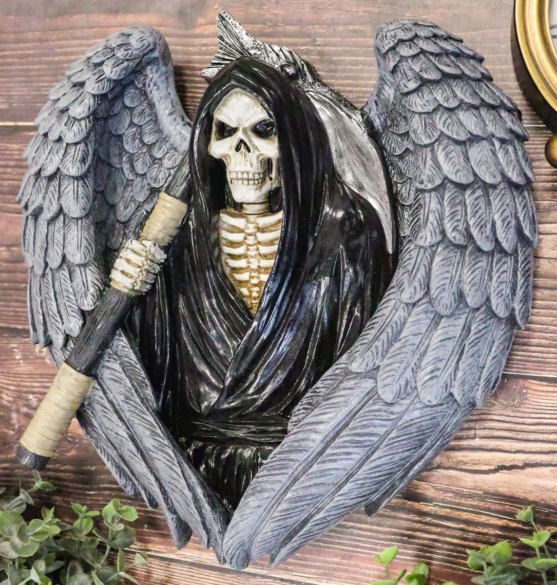 Grim Reaper With Angel Wings Grim Reaper Stock Photos And Pictures