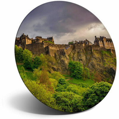Awesome Fridge Magnet - Edinburgh Castle Scotland Scottish Cool Gift ...