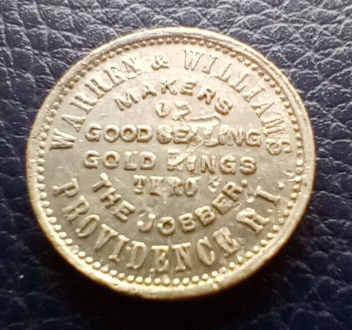 Warren & Williams Jewelers - Providence Rhode Island -Trade Token /Coin ...