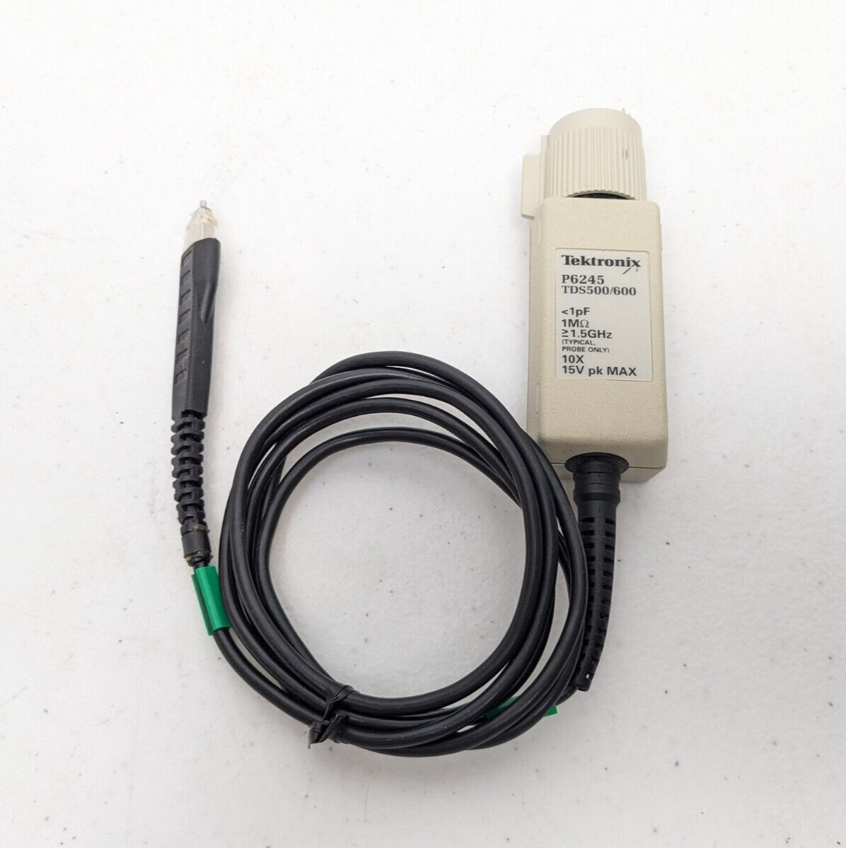 Tektronix P6245 1.5 GHz Active 10:1 1Mohm Voltage Probe TekConnect BNC ...