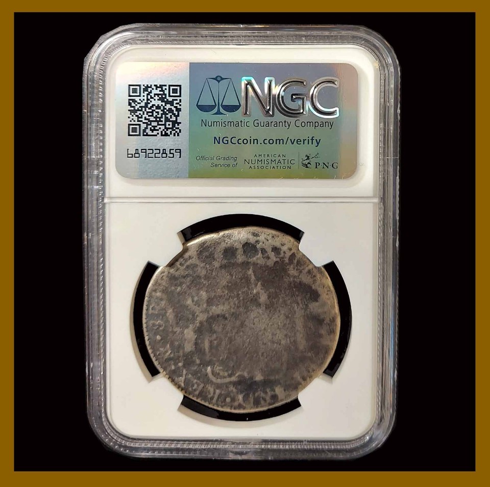 Mexico 8 Reales Silver Coin, 1783 El Cazador Shipwreck Genuine NGC ...