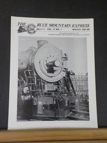 Blue Mountain Express 1987-88 Winter Western Maryland Railway ...