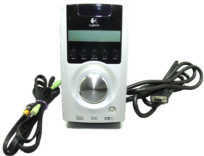 Logitech Z-5500 THX Speaker System Control Unit - Pod with 6 Ch. 3.5mm ...