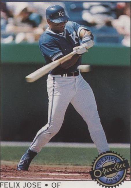 1993 O-Pee-Chee Premier - Felix Jose #128 for sale online | eBay