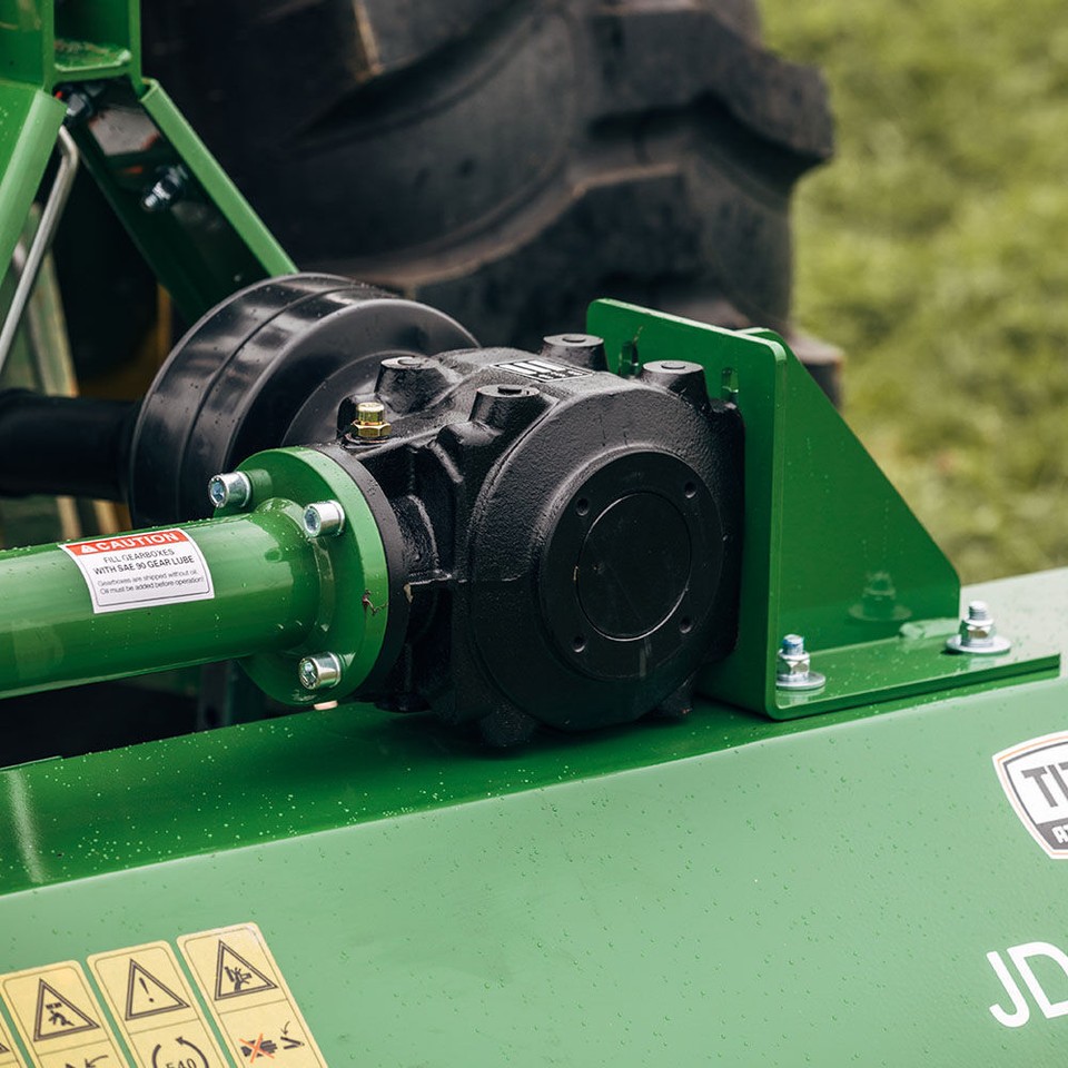 Titan Attachments 68" Flail Mower Attachment, Cat 1 Tractor Accessory ...