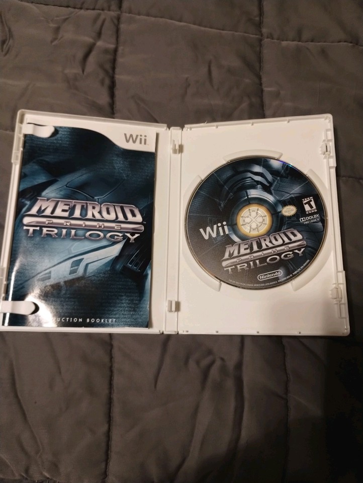 Metroid Prime Trilogy Nintendo Wii Good Condition CIB! 45496901677| eBay