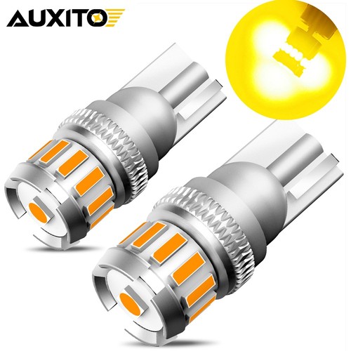 2x Amber/Yellow 194 192 2825 T10 LED Side Marker Light Bulbs Canbus ...