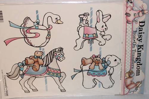 Daisy Kingdom, Iron On Fashion Transfer, 6426 Carrousel, Vintage 1990 ...
