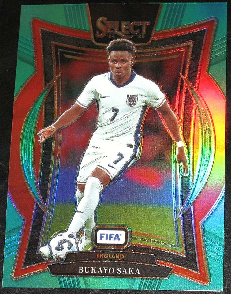 2024-25 Select FIFA Bukayo Saka GREEN # 1/5 Prizm 2025 Terrace #66 | eBay