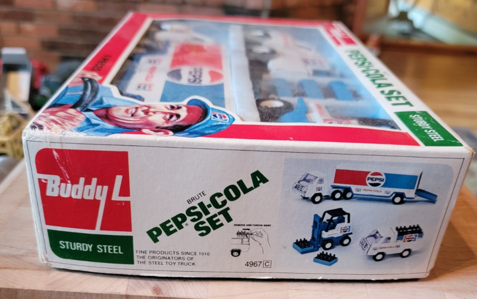 Buddy L Pressed Steel 1976 Pepsi Cola Set with Original Box | eBay