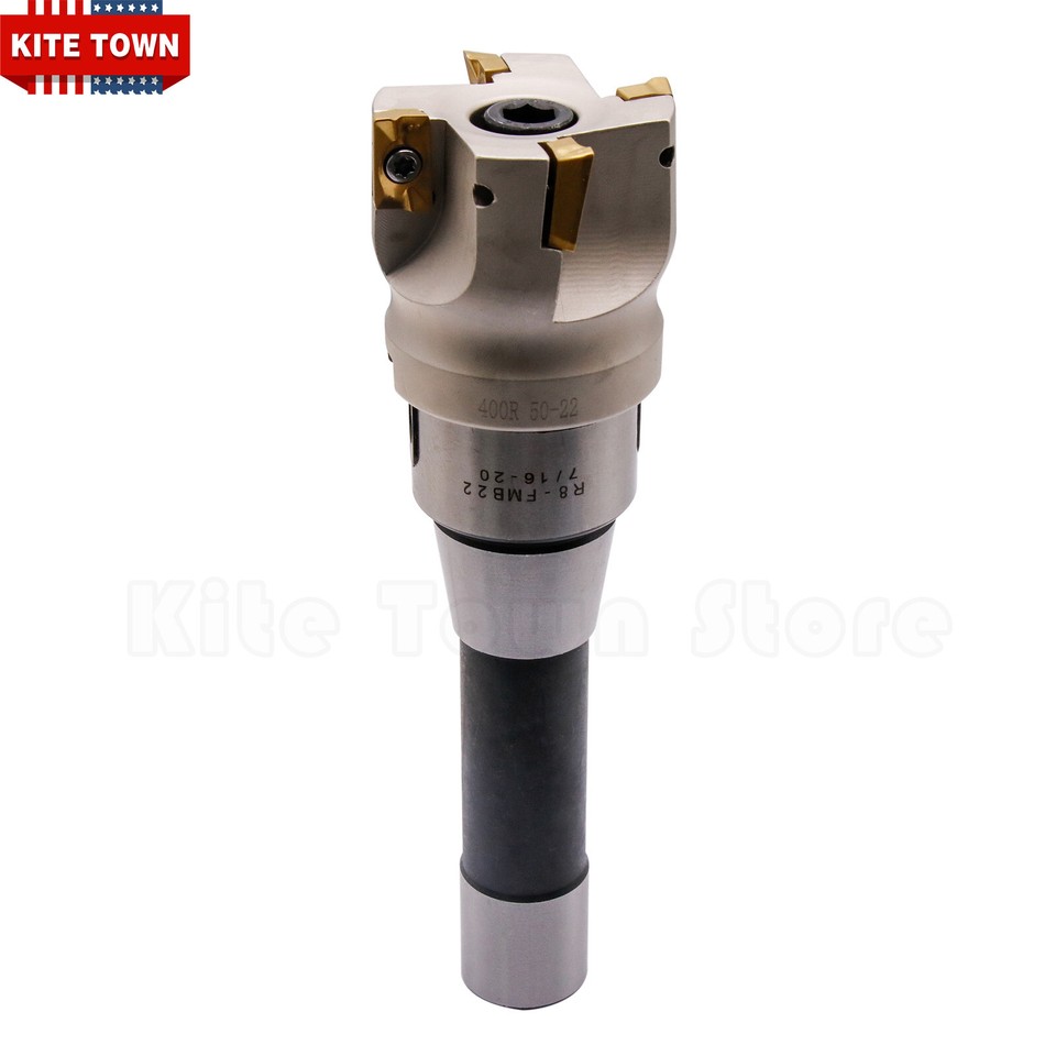 R8 FMB22 Arbor 400R 50MM Face End Mill Shell Cutter 10Pc APMT1604 ...