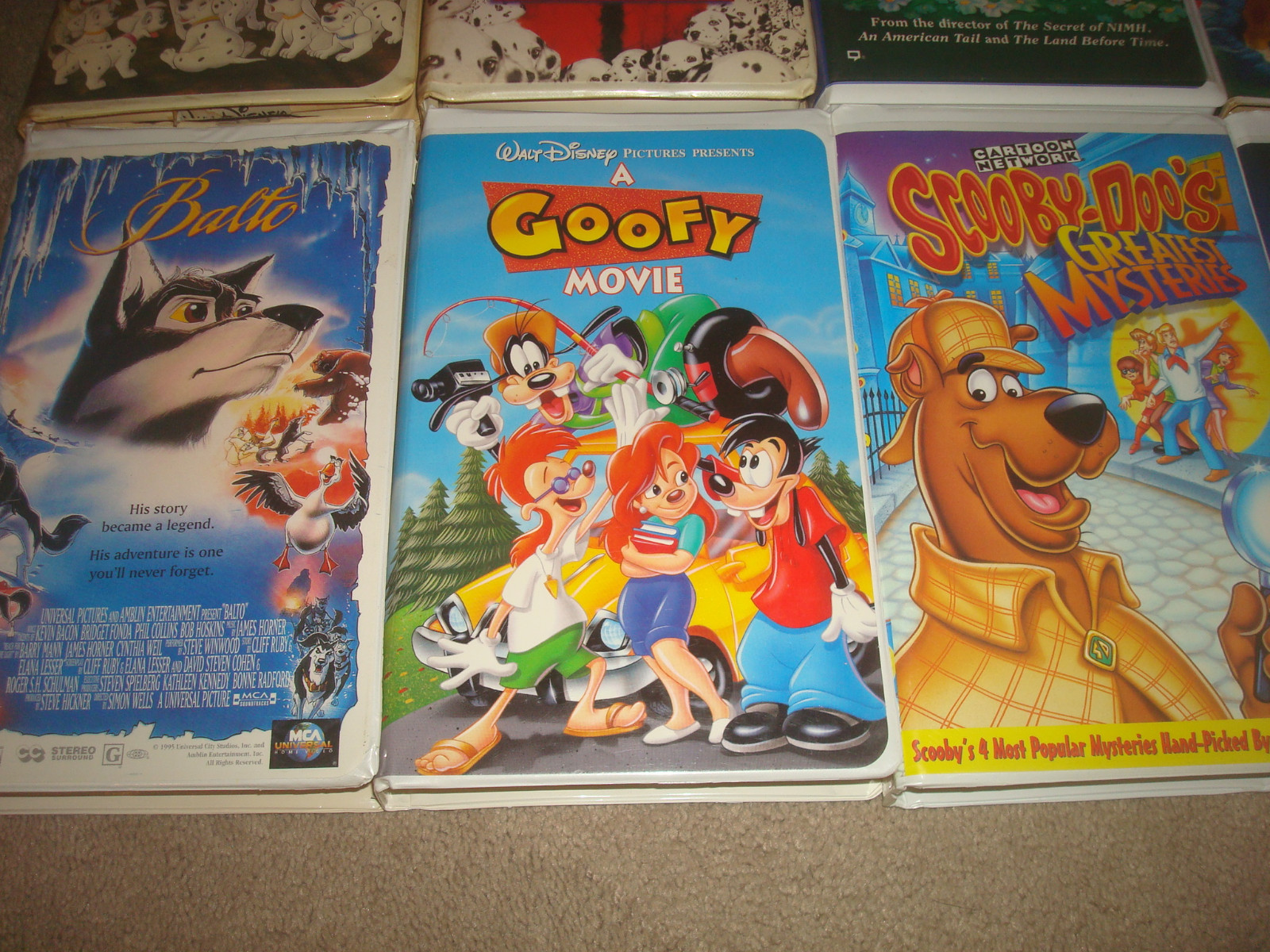 Dog Movie VHS LOT Kids Cartoon Animated | Grelly USA