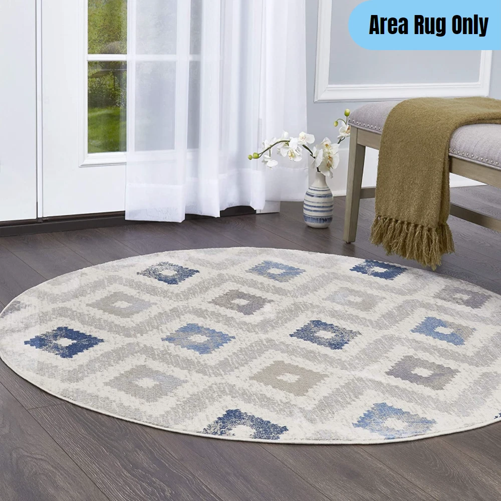 Modern Carpet Pattern Blue