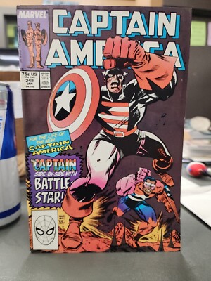Captain America #349 John Walker Battlestar | eBay