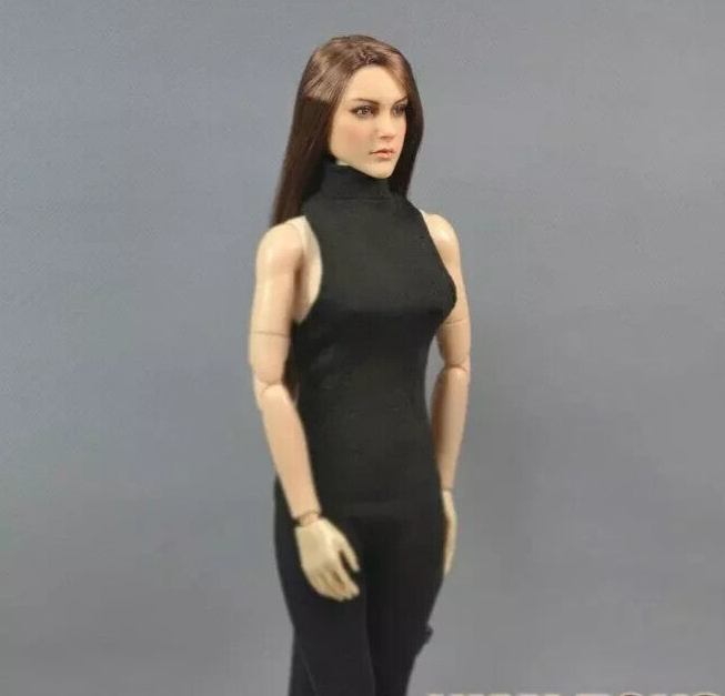 1/6 Female Head Sculpt for 12" PHICEN Hot Toys TBLeague Soldier Action ...